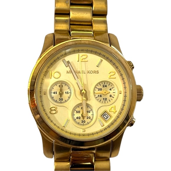 Michael Kors | Accessories | Michael Kors Chunky Y2k Runway Chronograph ...
